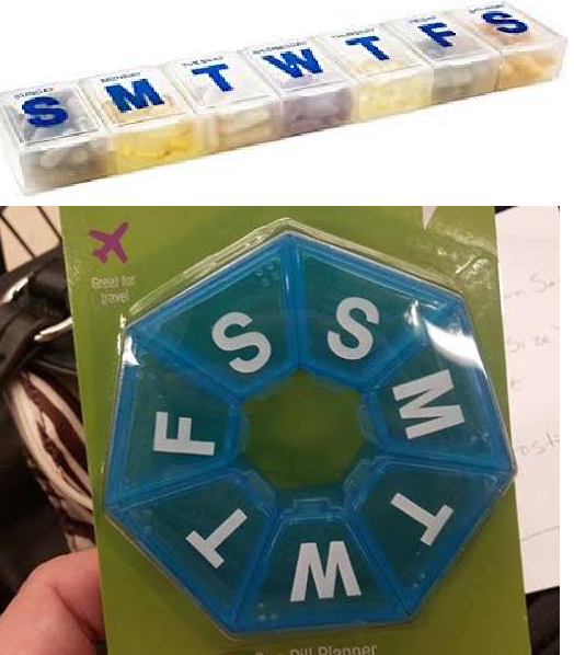 The Weekly Pill Planner: Design and the Importance of Spatial Views of ...